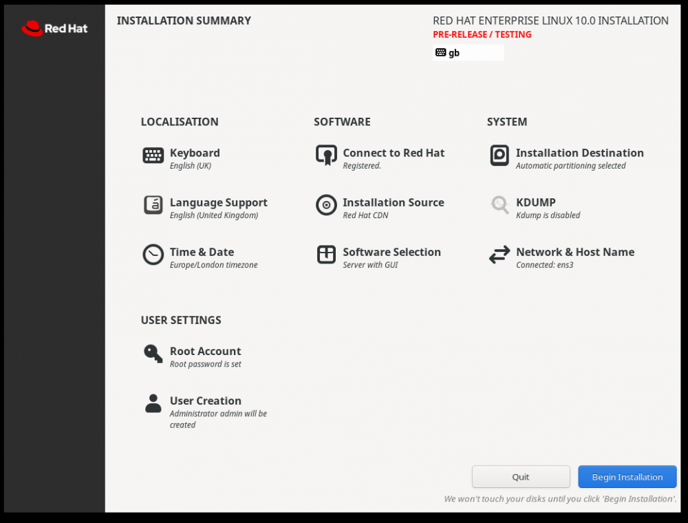 Red Hat Enterprise Linux (RHEL) 10