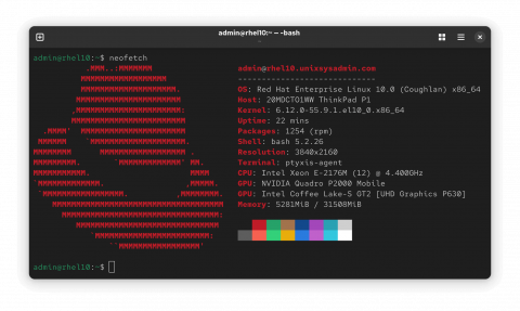 Red Hat Enterprise Linux (RHEL) 10